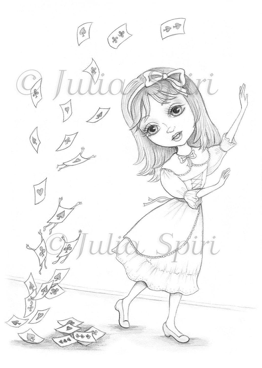 crayola coloring pages alice in wonderland cards