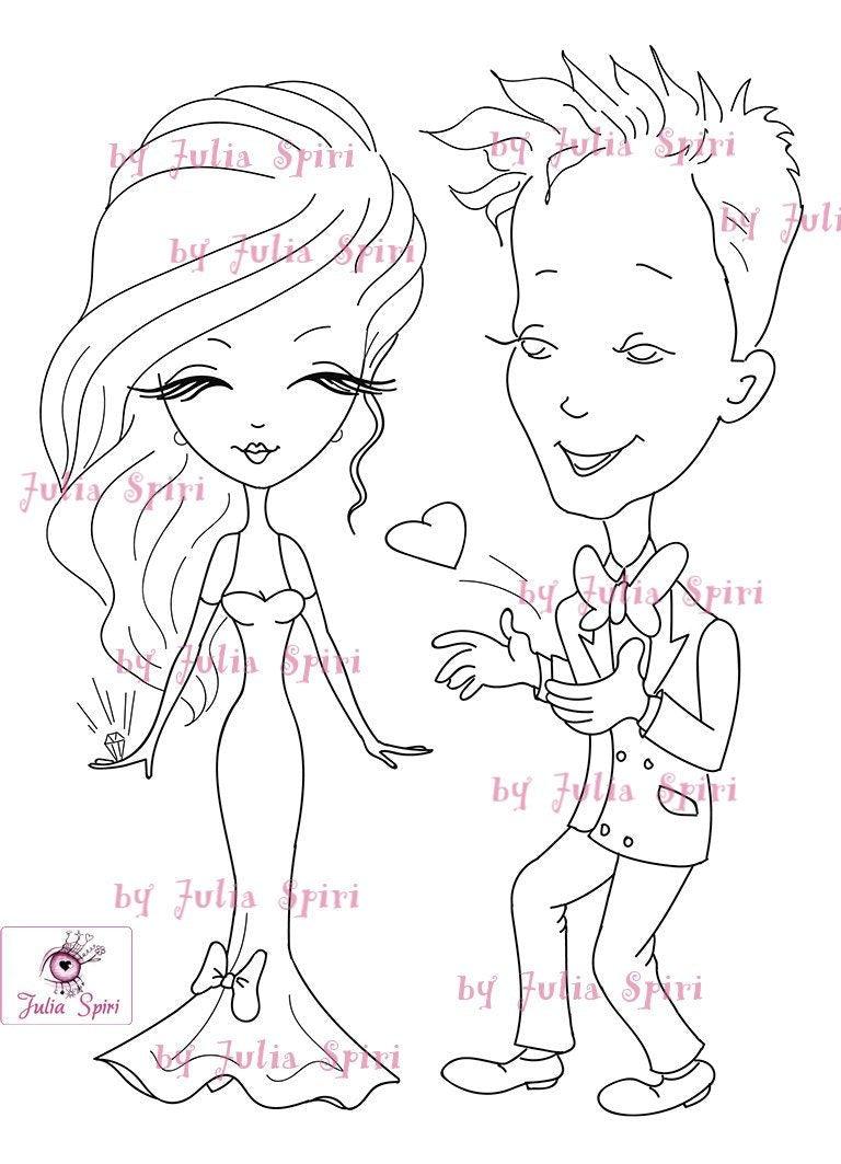 couple coloring pages