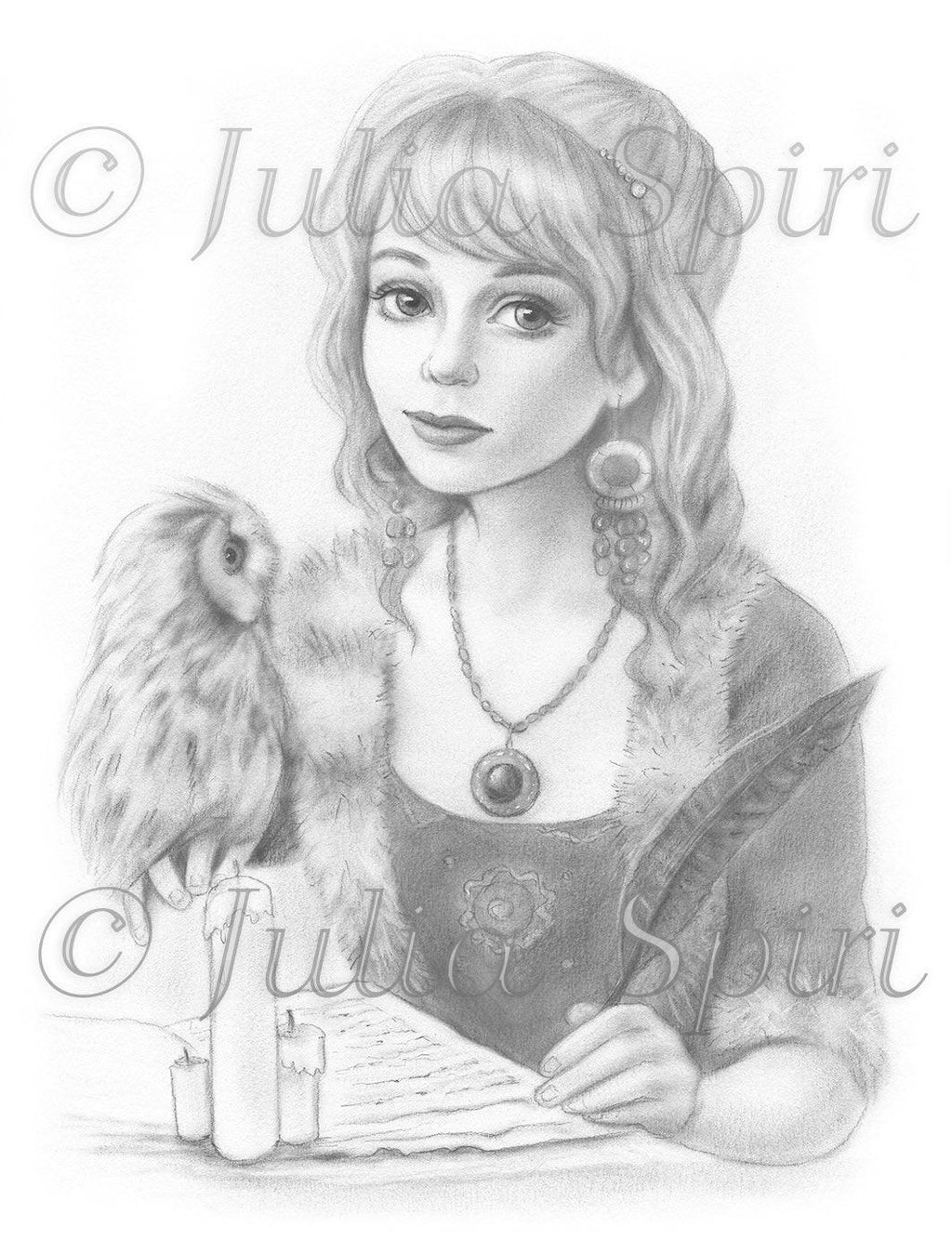 realistic medieval coloring pages